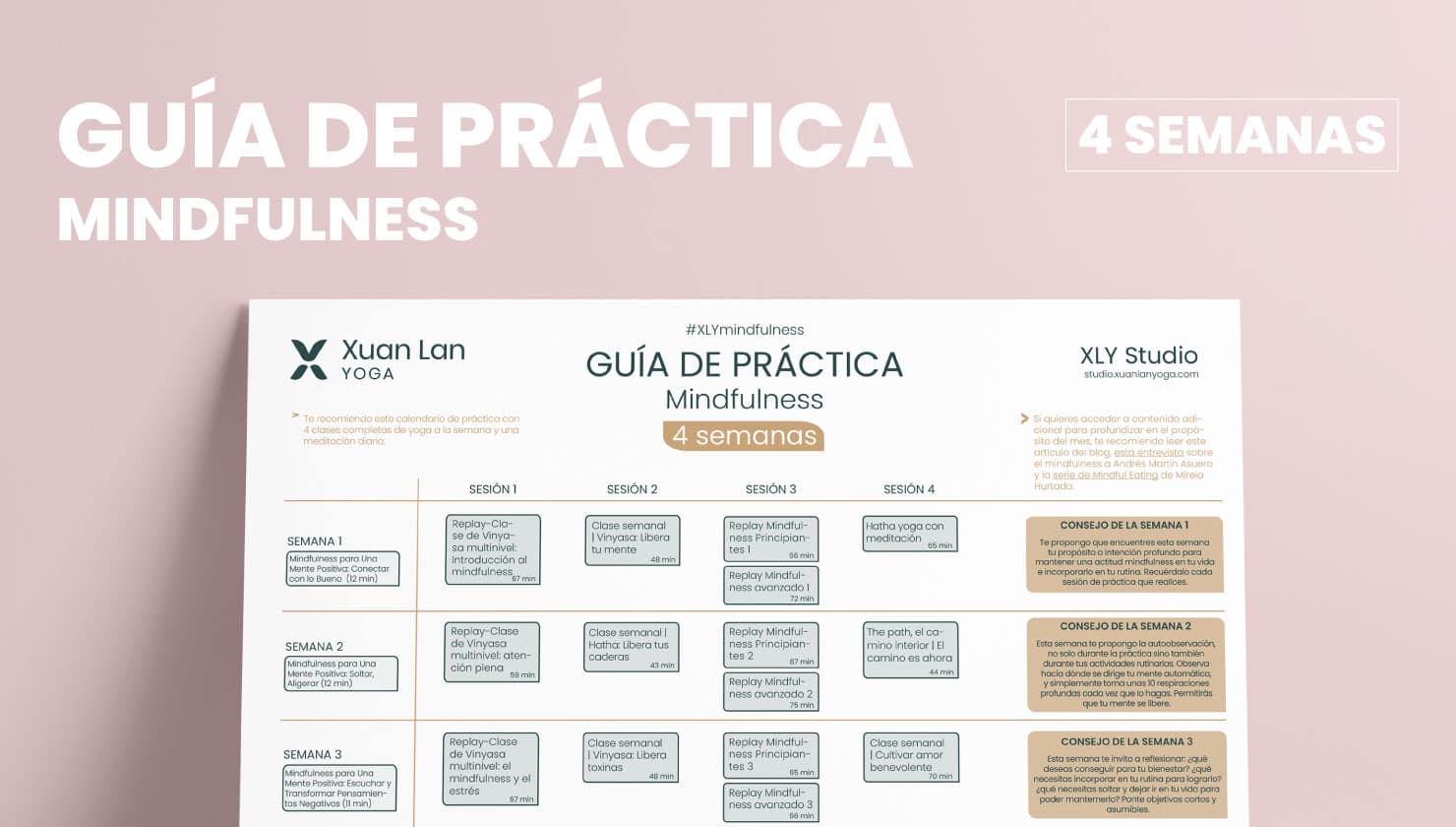Las claves del MINDFULNESS - Xuan Lan Yoga